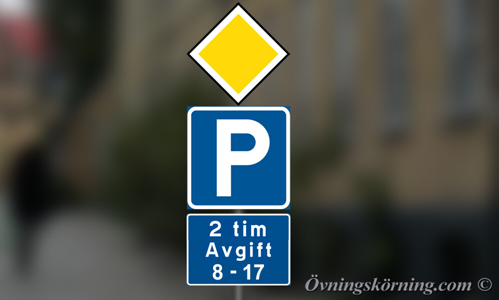 Parkeringsförbud skyltar, 21 olika skyltkombinationer!
